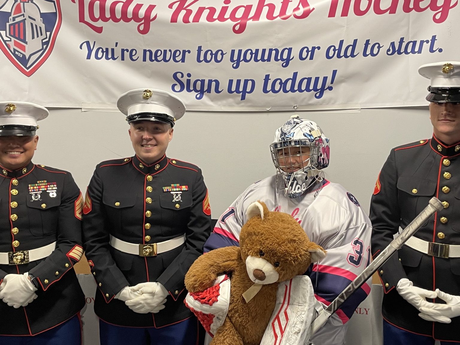 WBS Jr Knights’ Teddy Bear Toss - Atlantic Hockey Federation